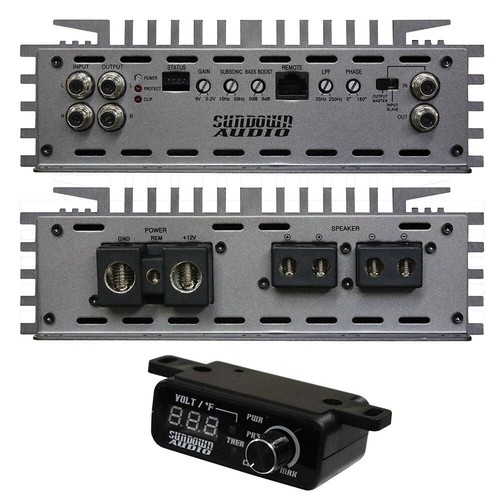 SUNDOWN AUDIO SALT SERIES MONOBLOCK DIGITAL CLASS-D AMPLIFIER 4000W RMS ...