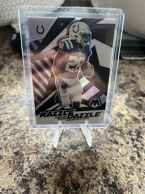2022 Panini Mosaic Jonathan Taylor Razzle Dazzle Prizm SSP Indianapolis ...