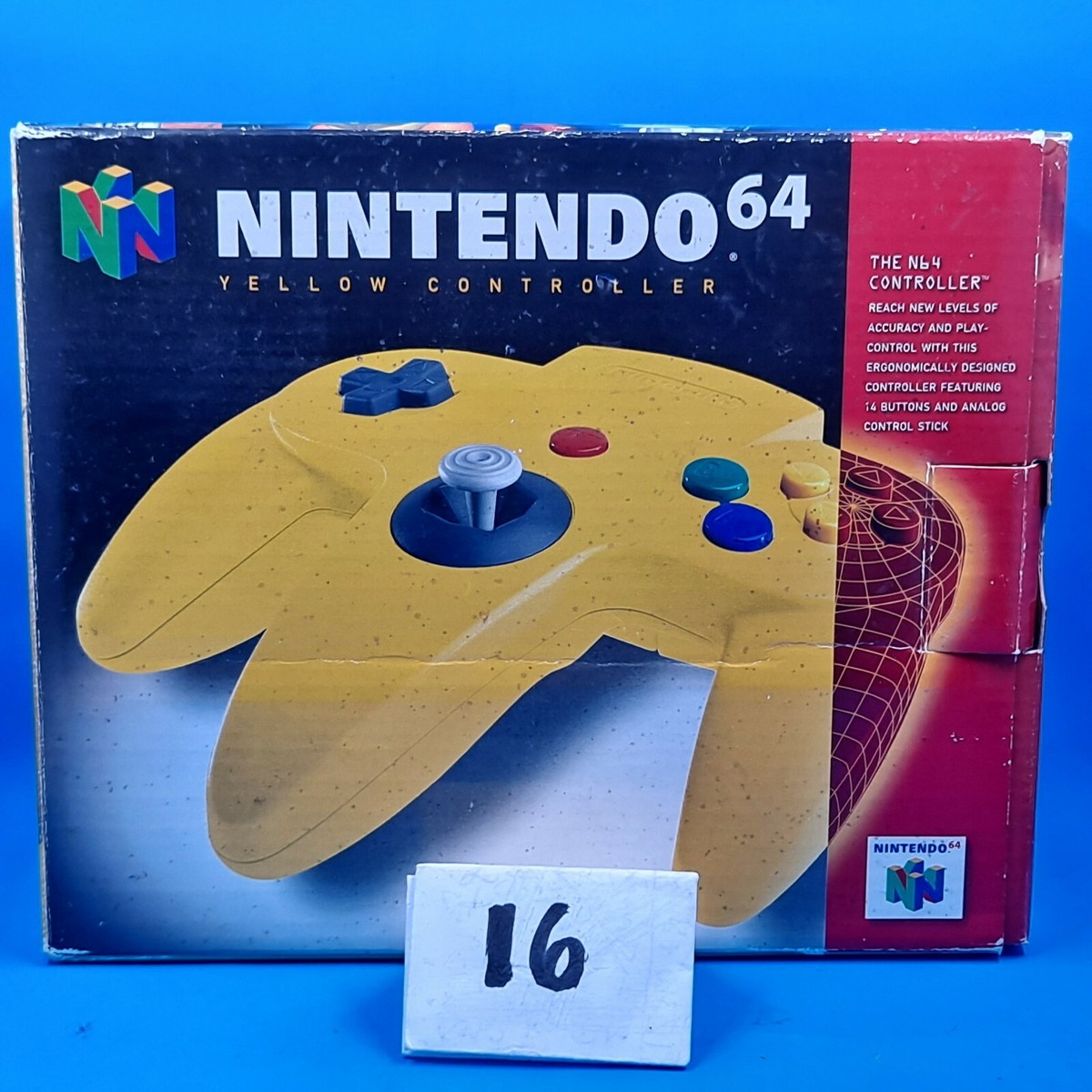 Nintendo4 Controller Icon N64 With Expansion Pack 1 Controller 1 Game.