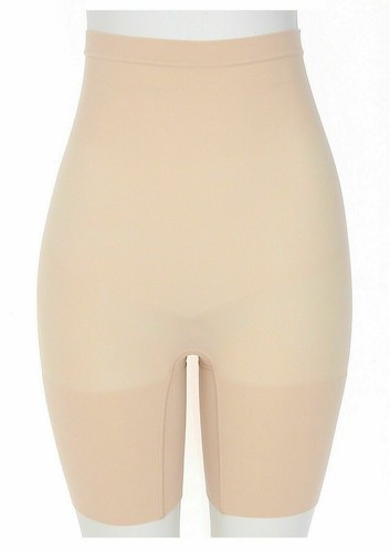 Spanx Higher Power Shorts High-Rise Waist Shapewear Soft Nude JS1140 ...
