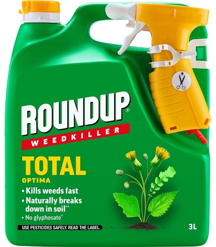 Roundup Total Optima WeedKiller Ready To Use Weed Killer Concentrate ...