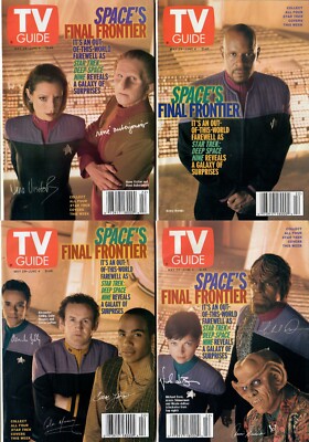 TV Guide Star Trek Space's Final Frontier Four Varient Cov May 29 ...