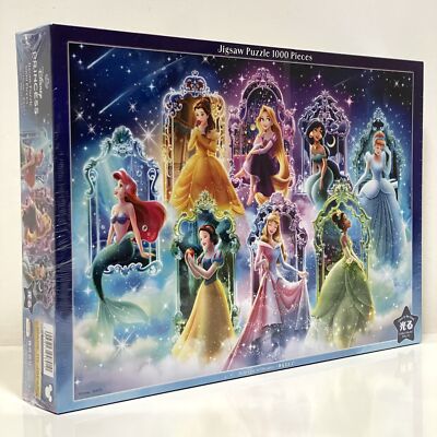 Disney Princess Believing in Dreams 1000 luminous piece puzzle Tenyo ...