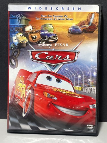 Cars (Single-Disc DVD Widescreen Edition, Disney Pixar, 2006) Un-used ...
