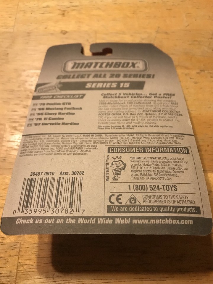 1998 Matchbox '55 Chevy Hardtop #73 | eBay