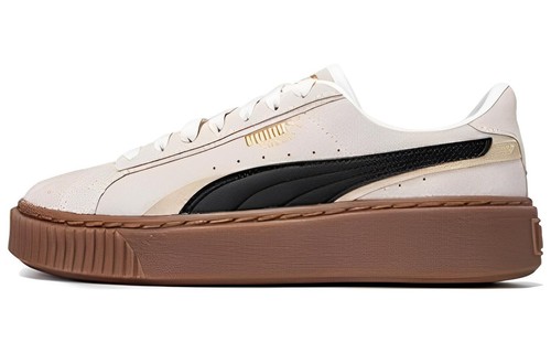 PUMA Suede Platform Double FS Ivory Black Gum W - 395225-03 Shoes | eBay