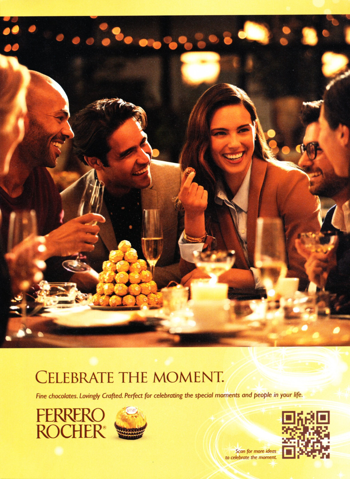 ROCHER CHOCOLATE AD #22 MAGAZINE promo AD 2019 CELEBRATE THE MOMENT | eBay