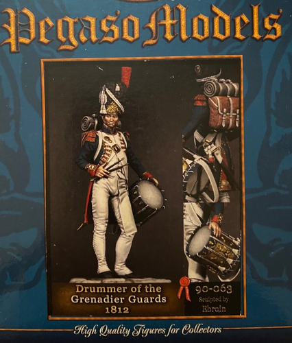PEGASO MODELS-ORIGINAL METAL KIT- 90mm Drummer of The Grenadier Guards ...