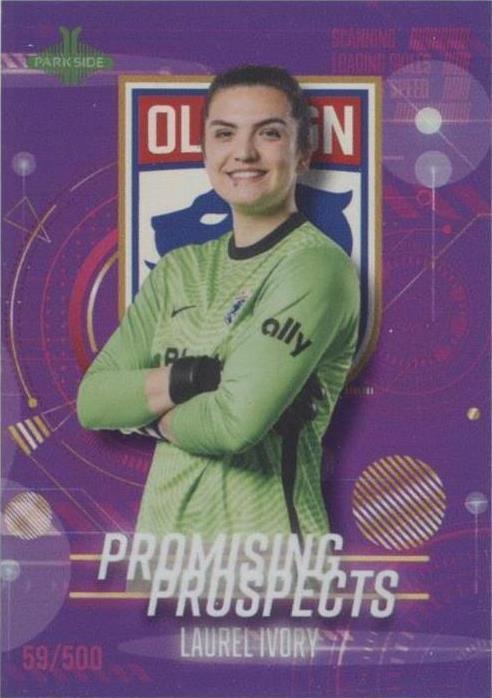 2022 Parkside NWSL - Promising Prospects Laurel Ivory #2 Purple /500 ...