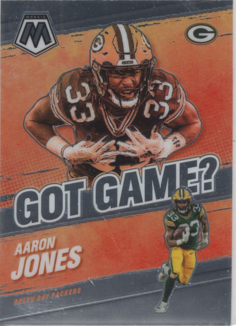 2021 Panini Mosaic Aaron Jones Got Game? | eBay