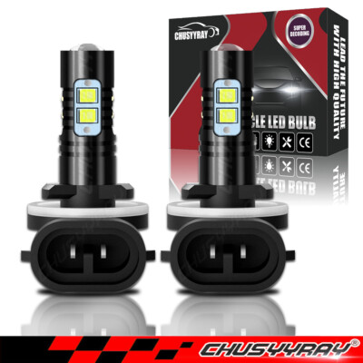 881 886 889 894 896 898 LED Fog Lights Bulbs Kit Upgrade 160W 9600LM ...