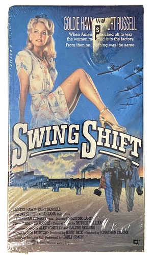 Swing Shift - VHS - Goldie Hawn, Kurt Russell, Christine Lahti, Fred Ward 1984 | eBay