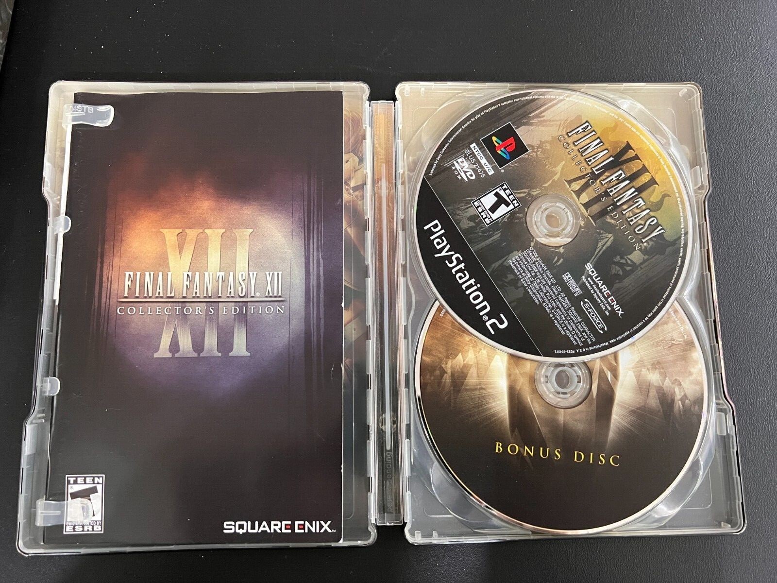 Final Fantasy 12 XII PS2 Steelbook Collectors Edition CIB with Strategy ...