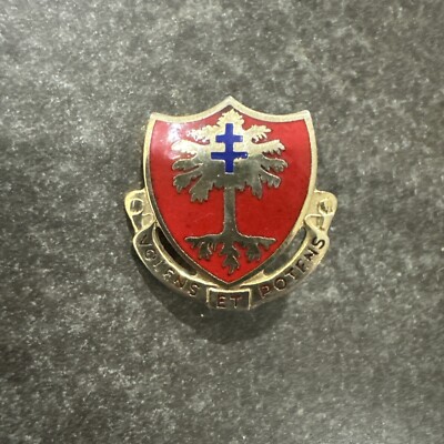 320tTH FIELD ARTILLERY BATTALION UNIT ~ US ARMY CREST (Volens Et Potens ...