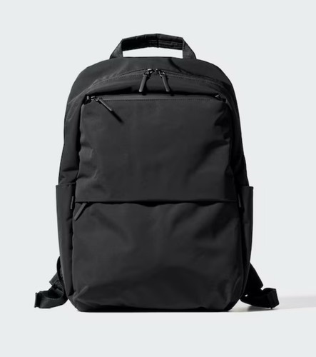 UNIQLO Functional Backpack PC Bag WORK SCHOOL Black Unisex Japan | eBay