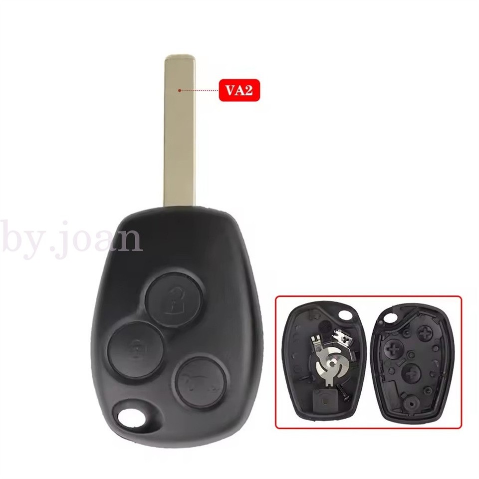 Remote Key Fob Case Shell 3B For Renault Trafic Vauxhall Vivaro Nissan ...