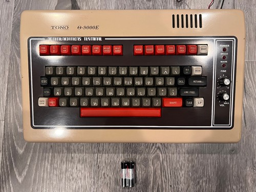 RTTY RADIO COMMUNICATIONS TERMINAL TONO THETA 9000E IN MINT CONDITION ...