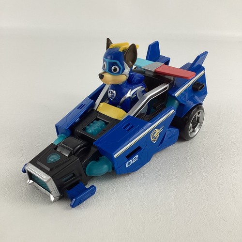 PAW Patrol The Mighty Movie Chase Transforming Cruiser Car with Lights ...