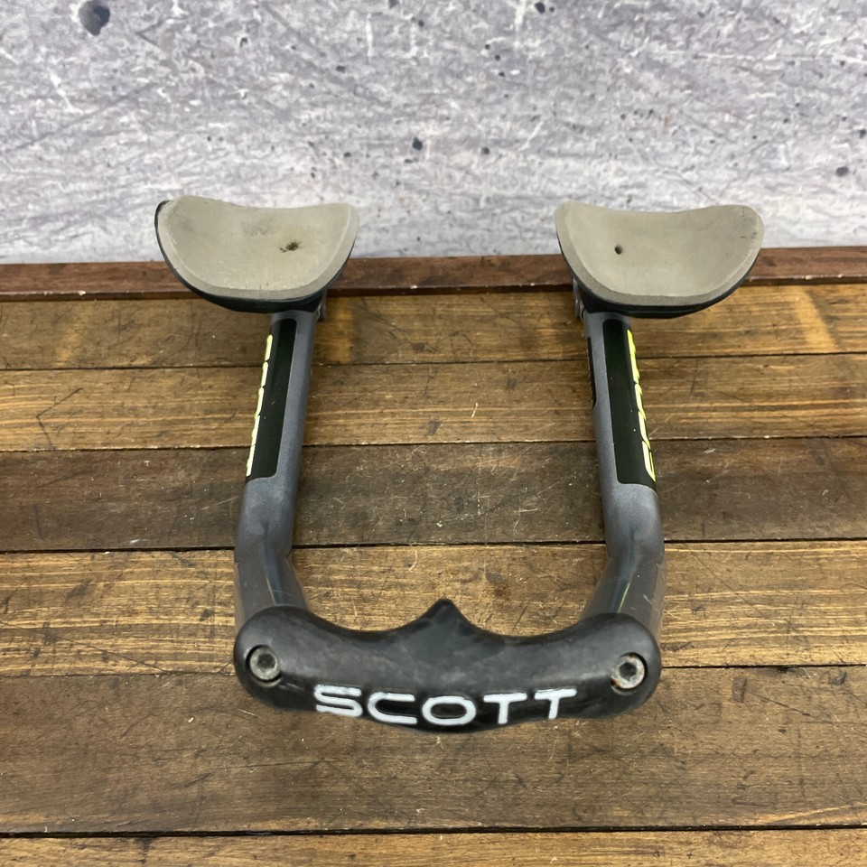 Vintage Scott Aero Bar Clamp On Handlebar Aluminum Aerobar 14 80s TT ...