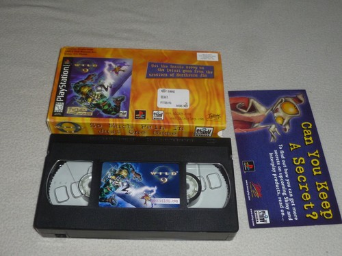 PLAYSTATION WILD 9 VHS TAPE PROMO INTERPLAY 1997 SHINY ENTERTAINMENT | eBay
