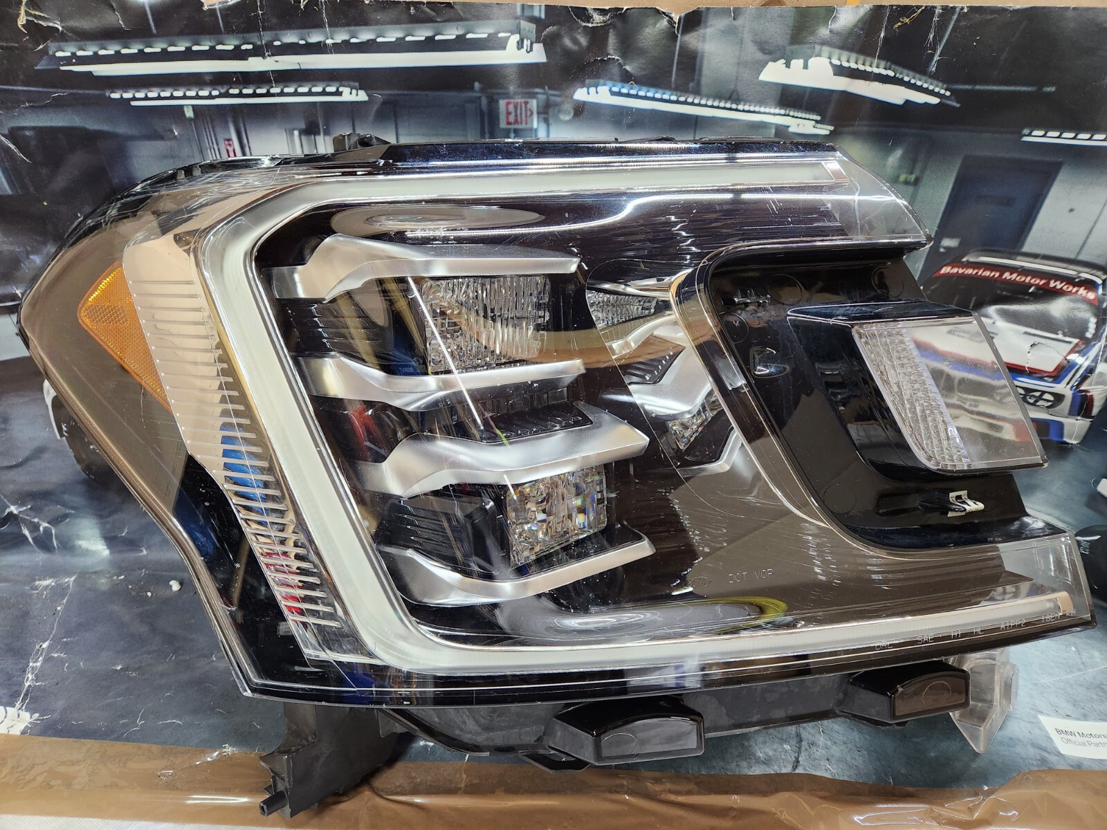 2018 2019 2020 2021 Ford Expedition Headlight Right RH Full LED Lamp OE ...