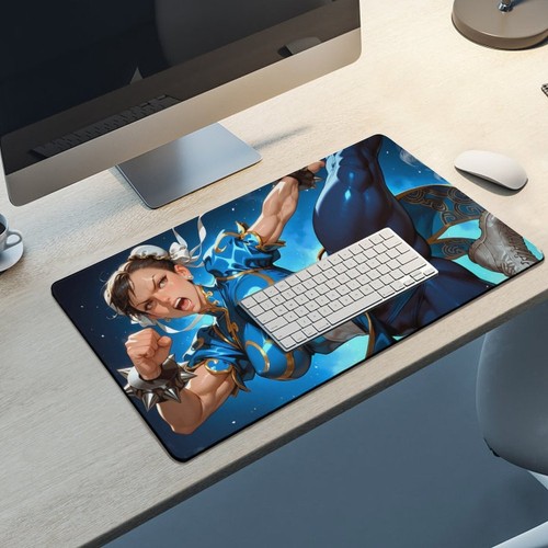 Chun-Li Street Fighter keyboard mouse pad desk mat game pad 40x75cm | eBay