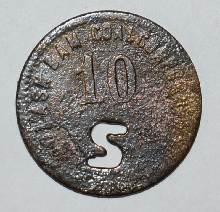 Antique Mine Scrip Token Coin Splash Dam Coal Mine Virginia Rare 10 | eBay