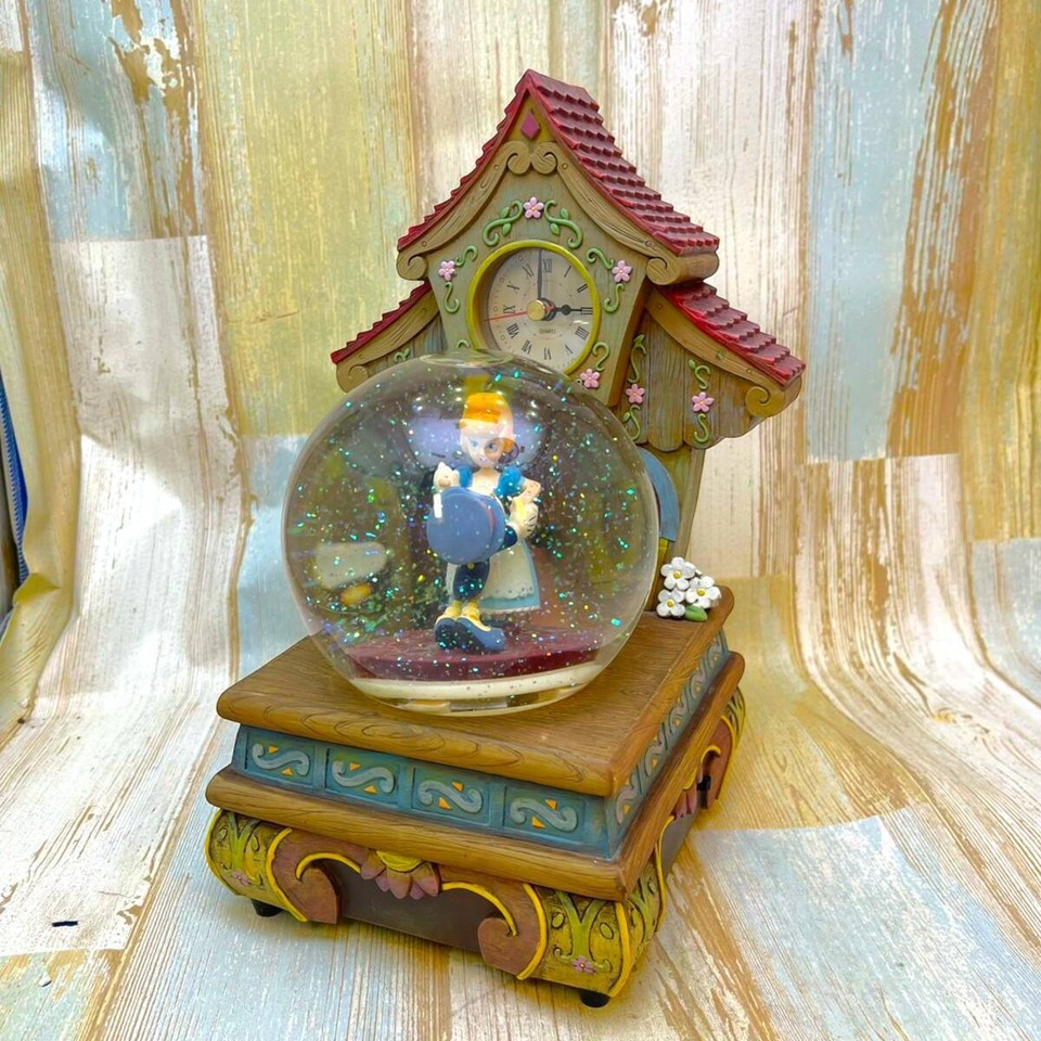 Rare Pinocchio Pinocchio Jiminy Cricket Jiminy Cricket Clock Snow Globe Snow | eBay