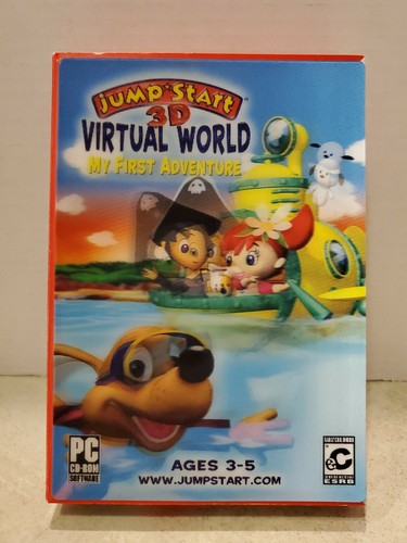 JumpStart 3D Virtual World: My First Adventure Jewel Case (PC CD ROM ...
