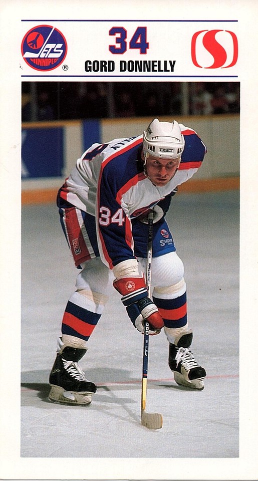 1989-90 Winnipeg Jets Hockey Safeway Team Issued Postcards Trading ...