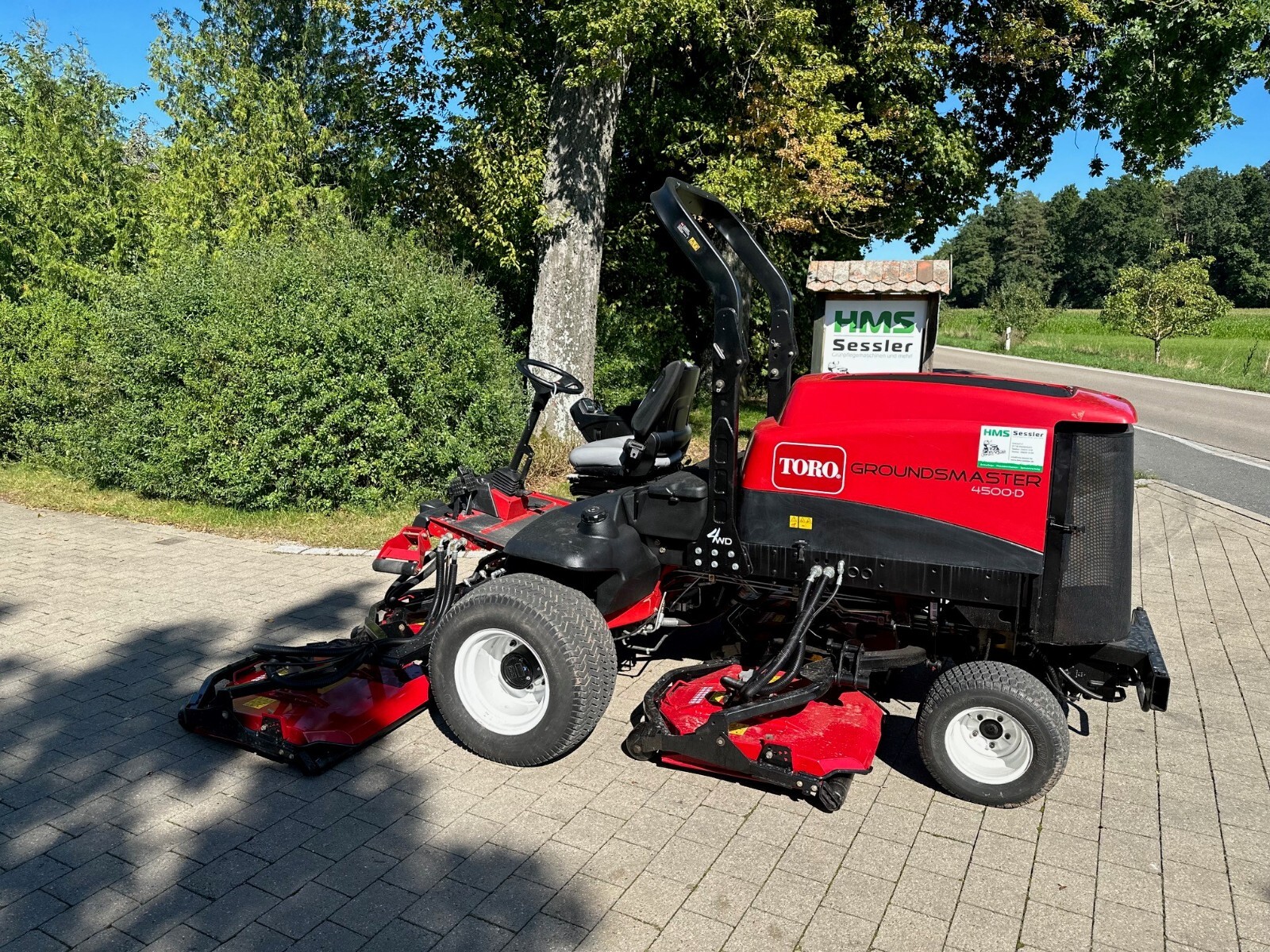 Toro Groundsmaster 4500 D Aufsitzmäher Sichelmäher Großflächenmäher ...