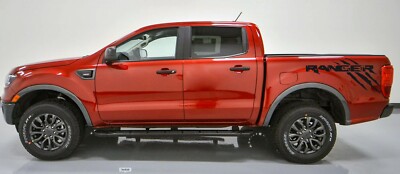 2X Ford Ranger bed side Vinyl Decals graphics rally stripe Color Matte ...