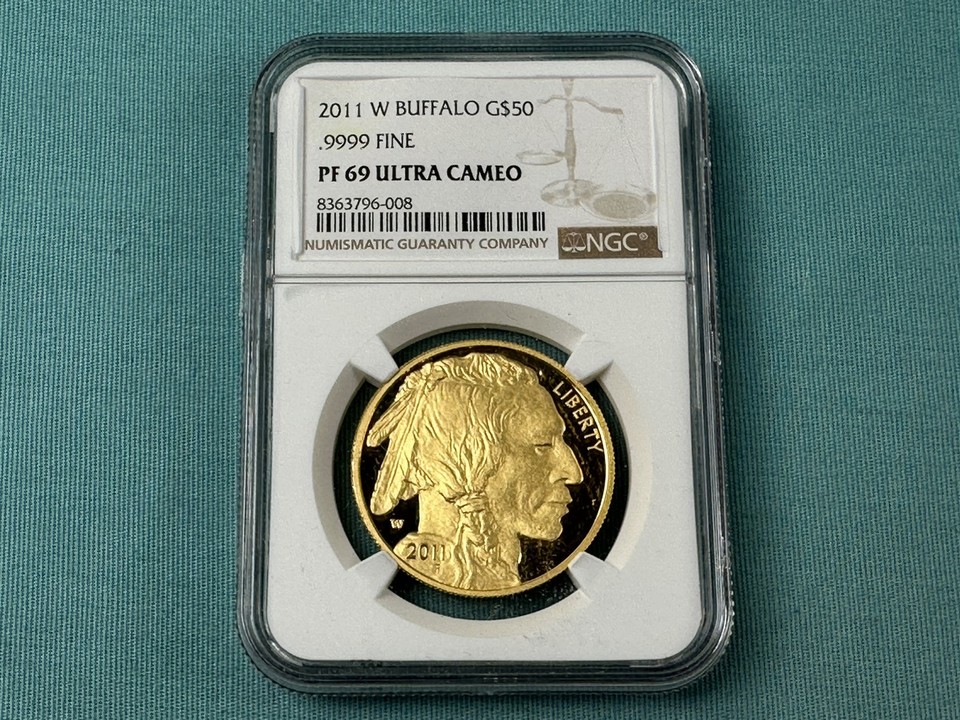 2011-W American Buffalo PROOF 1 oz Gold $50 Coin PF69 NGC | eBay