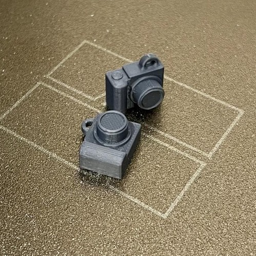 Mini Cameras (2-Pack) 3D Printed Keychains | eBay