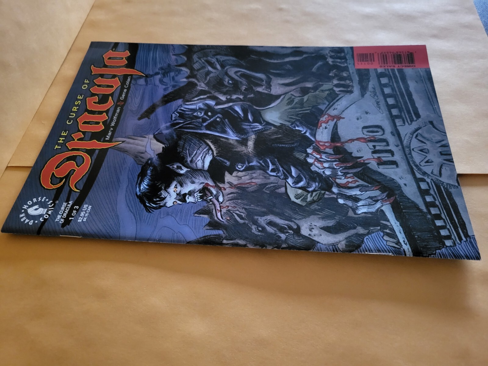 The Curse of Dracula #1 Dark Horse 1998 Marv Wolfman Gene Colan ...