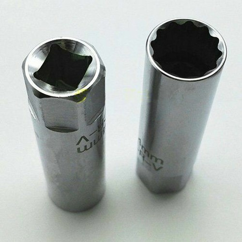 14/16mm 12Point 3/8"Dr Ignition Spark Plug Socket THIN WALL Fit BMW ...