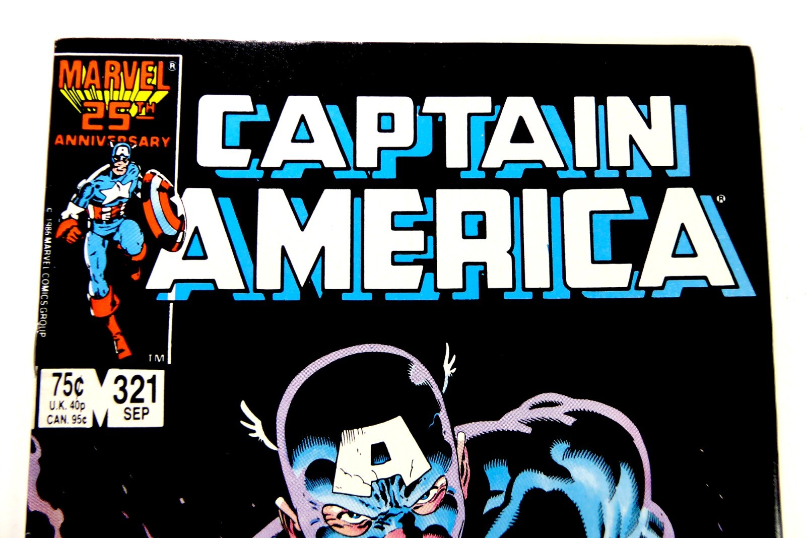 Marvel CAPTAIN AMERICA (1986) #321 Mike ZECK Cover VF Ships FREE! | eBay