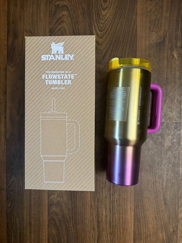 2024 Starbucks x Stanley Summer Sunset Gradient Yellow Pink 40oz ...