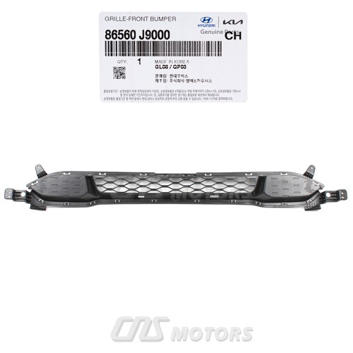 GENUINE OEM Hyundai Kona 2018-2021 for Front Bumper Lower Grille 86560 ...