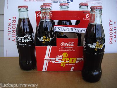 One 2016 Indy Indianapolis 500 Coca-Cola Full Bottle Coke | eBay