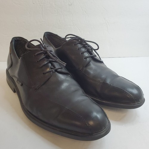 Mephisto Mens Saverio Air Jet Leather Oxford Shoes Size 10.5 Black ...