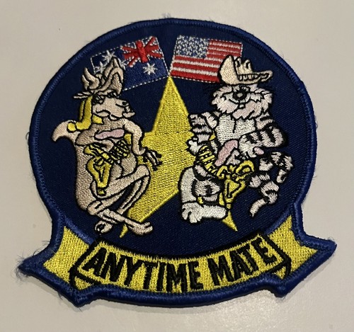 USN VF-51 ANYTIME MATE TOMCAT patch F-14 TOMCAT FIGHTER SQN | eBay