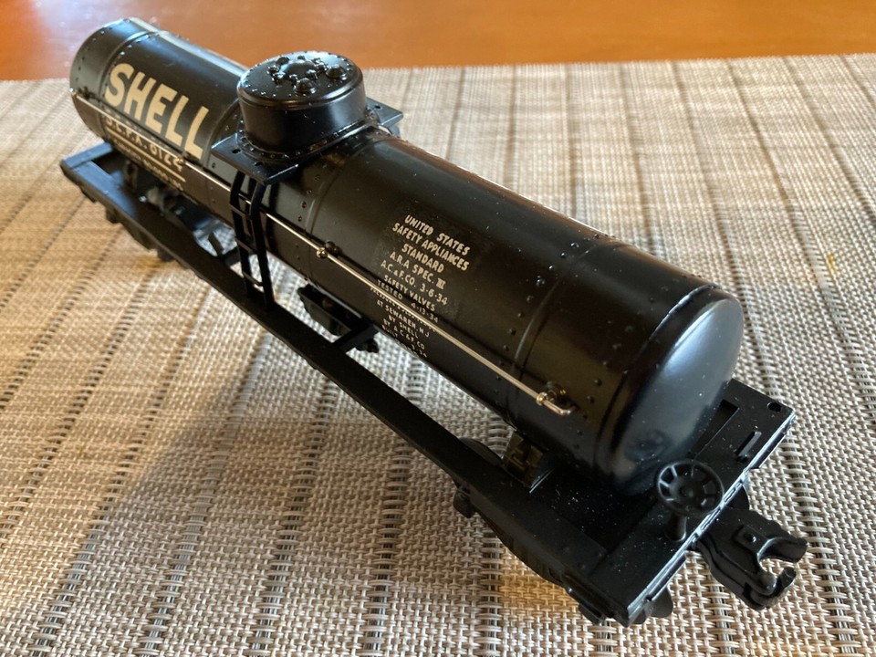 Vintage Restored Lionel #2955 Black Shell Tank Car | eBay