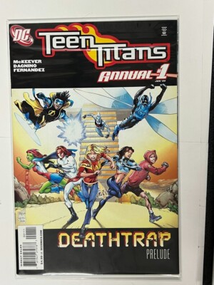 Teen Titans Annual #1 DC Comics 2009 Deathtrap Prelude | eBay