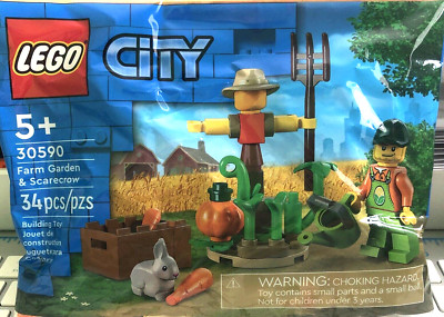 LEGO CITY Farm Garden & Scarecrow 30590 Brand New Sealed 673419359061| eBay