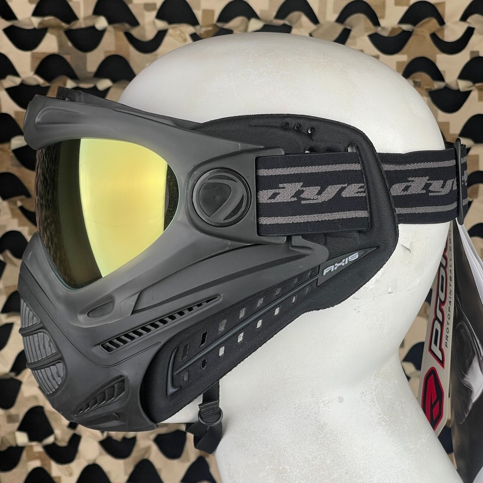 NEW Dye Axis Pro Paintball Mask - Black | eBay