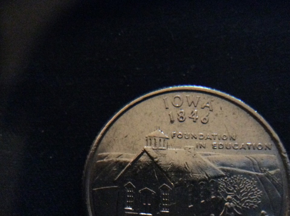 2004 P Iowa state &territories quarter,Errors on Rev Date** | eBay
