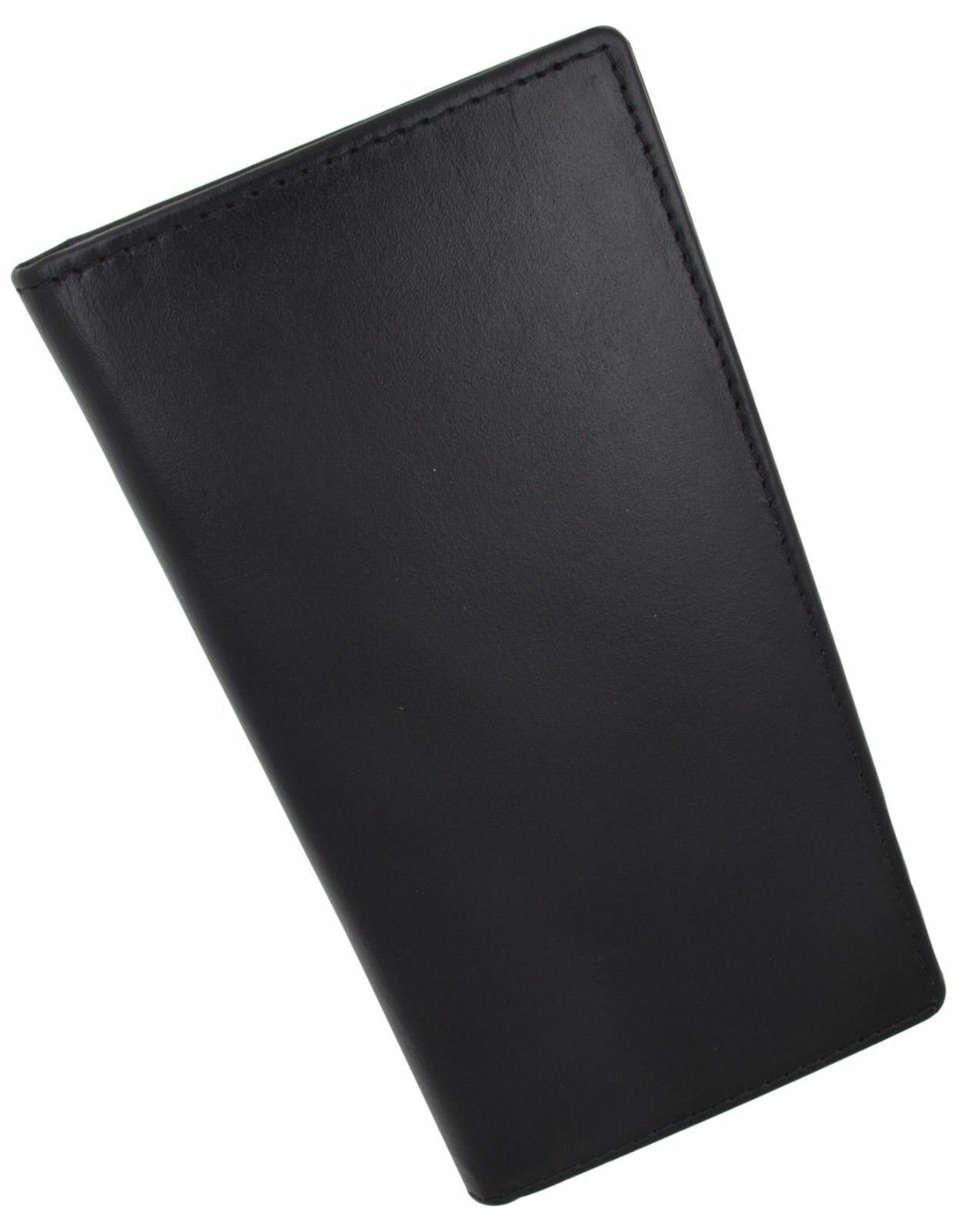 Moga Hand Made Genuine Leather Checkbook, Register Cover Holder Case ...