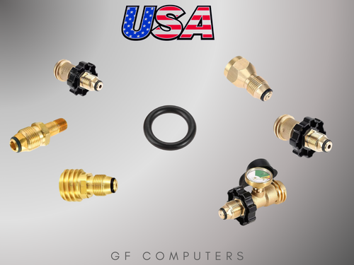 3 O-Ring for Soft Nose Seal Propane Tank Cylinder P.O.L. Fittings POL ...