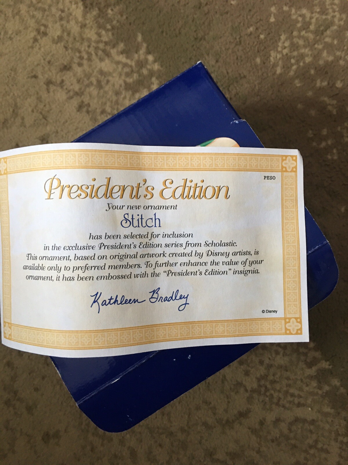 Disney’s “STiTCH from LILO & STITCH President’s Edition | eBay